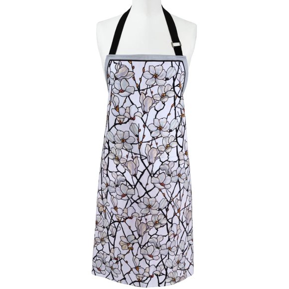 Kitchen | Nwt Louis C Tiffany Magnolia Window Apron | Poshmark